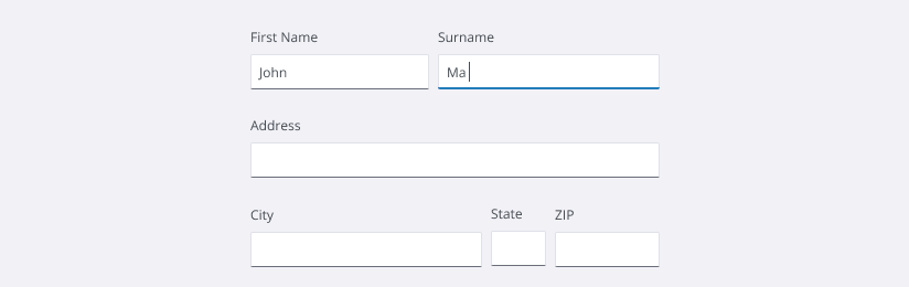 Inputs | Trimble Modus Design System