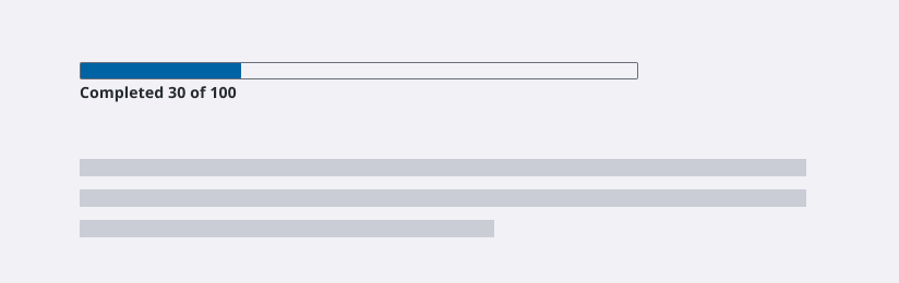 Progress Bars | Trimble Modus Design System