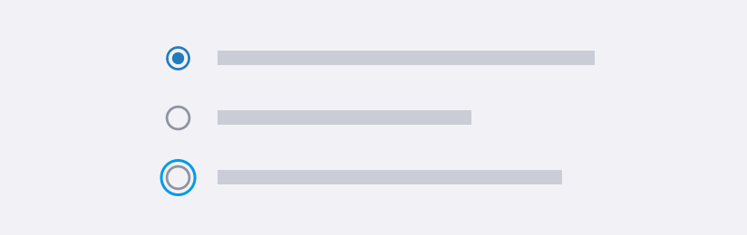 Radio Buttons | Trimble Modus Design System