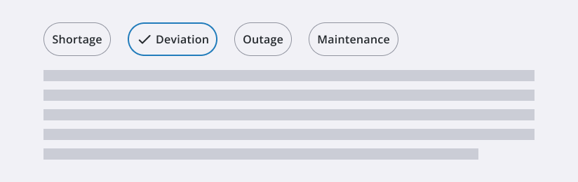 Chips | Trimble Modus Design System
