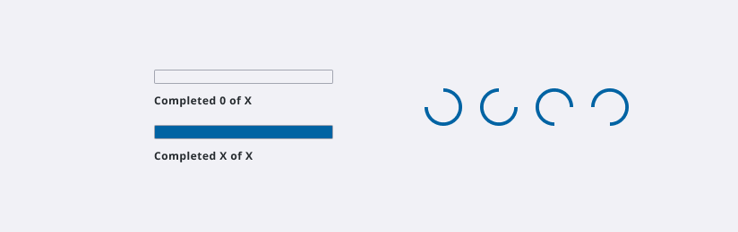 Progress Indicators | Trimble Modus Design System